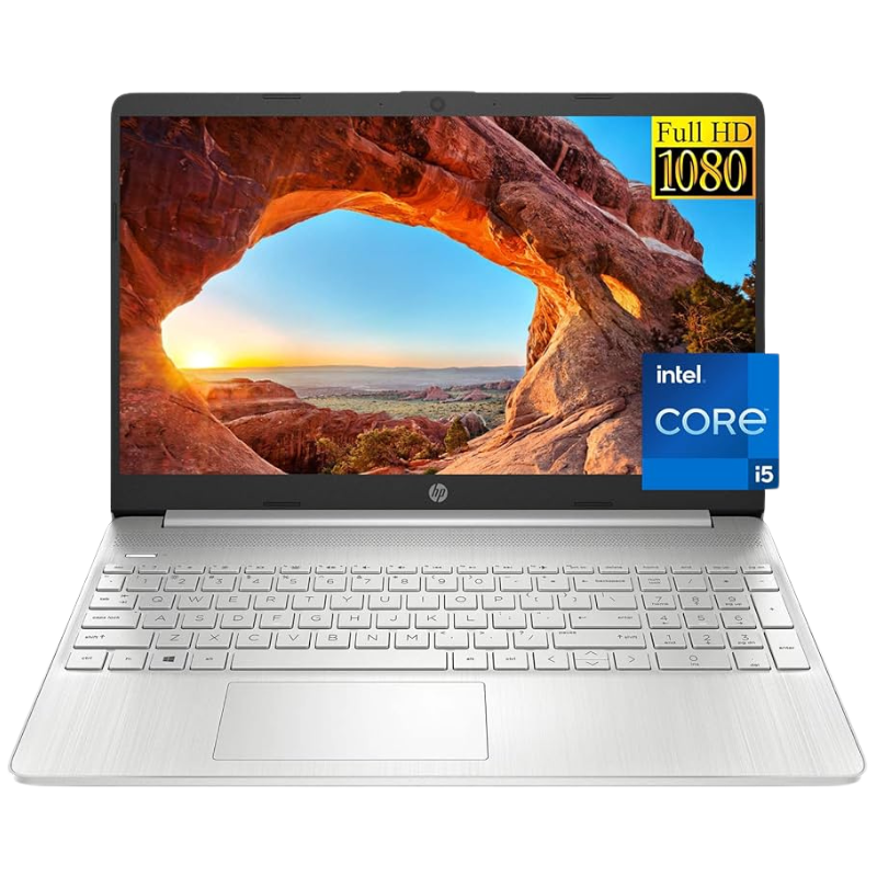 Laptop HP 15.6" FHD Intel Core i5 1135G7 11Th Gen 8GB + 256GB SSD - Phonex Store